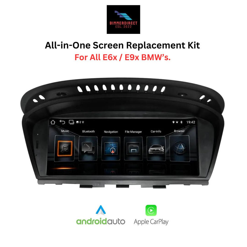 3 / 5 / 6-Series iDrive Upgrade (CarPlay & Android Auto) E60 / E63 ...