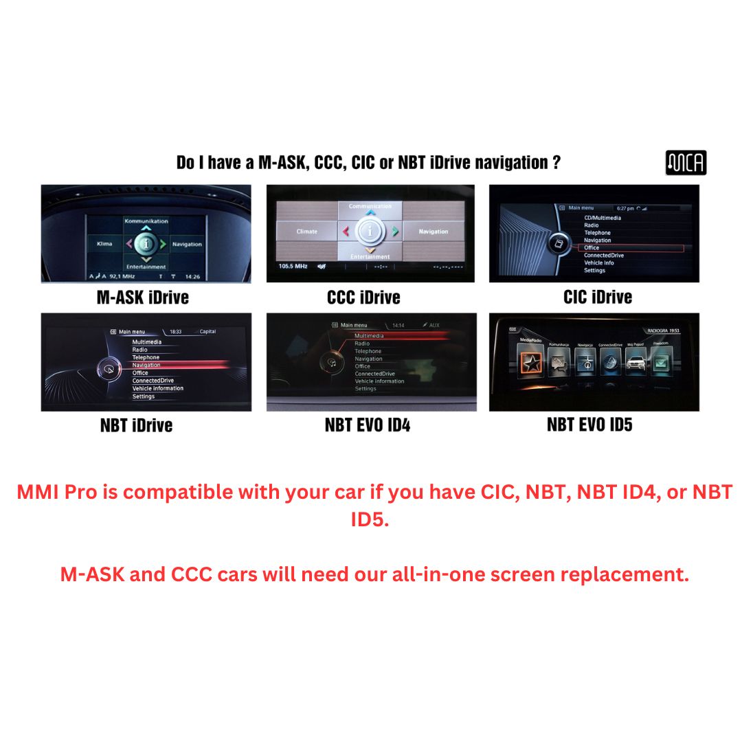 BMW MMI Box Apple CarPlay / Android Auto (2009 - 2018) – BimmerDirect