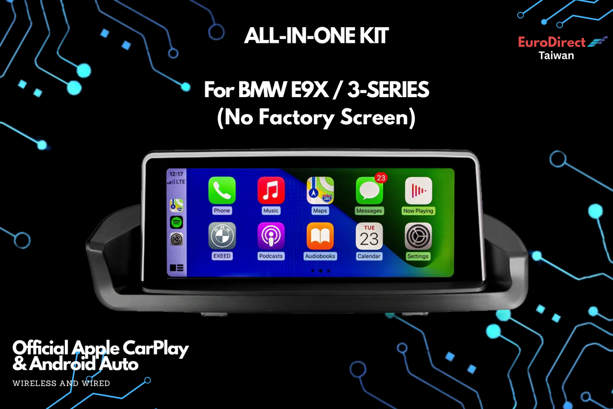 iDrive/CarPlay/Android Auto Retrofit for BMW E90 E91 E92 E93 for NON-I
