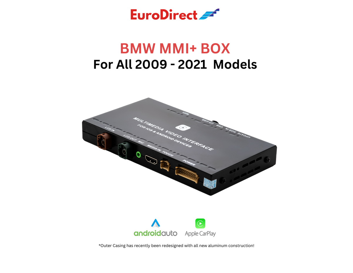 BMW MMI+ Apple CarPlay / Android Auto (ALL 2009 - 2021)