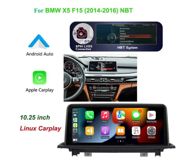 BMW X5 (F15) CarPlay & Android Upgrade Kit – BimmerDirect
